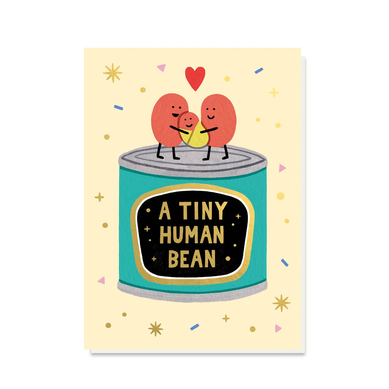 Baby Bean new - Baby Card – Lost in the Reads